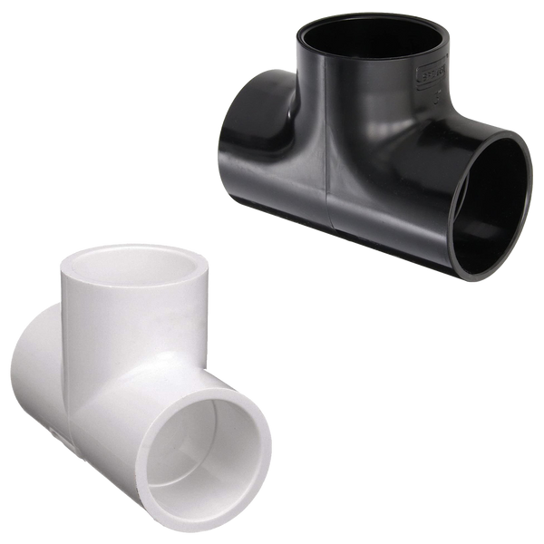 Tee, Schedule 40 PVC Fittings (401-020, 401-020B, 401-015) – Solar Pool ...