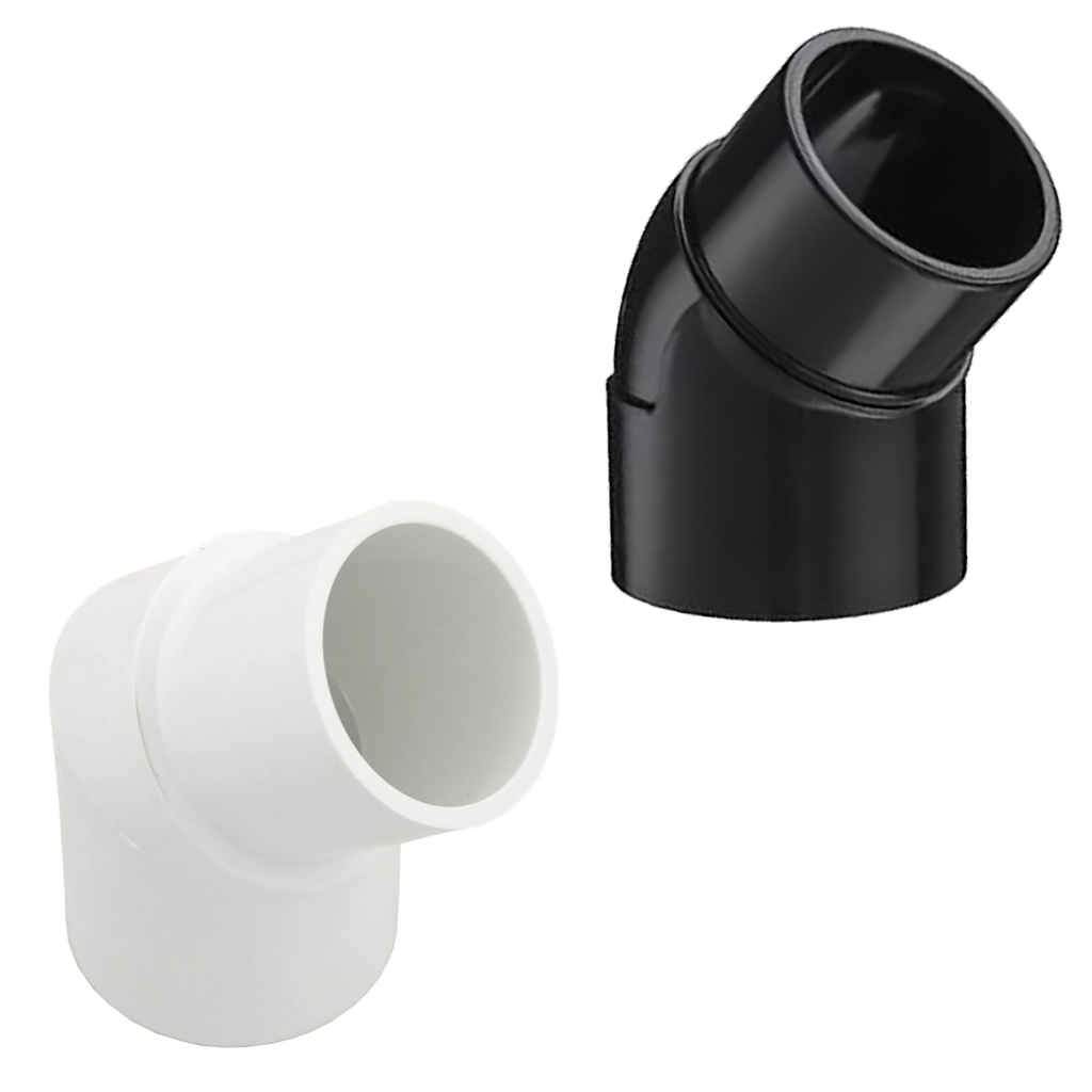 45 Degree Street Elbow, Schedule 40 PVC (423-020, 427-020B, 427-015B ...