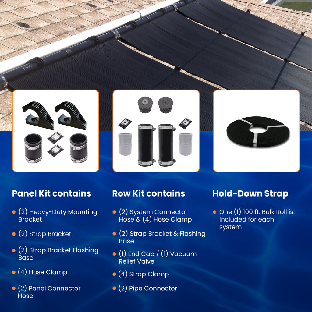 SwimEasy Maximum Performance Solar Pool Heating System DIY Kit – Solar ...