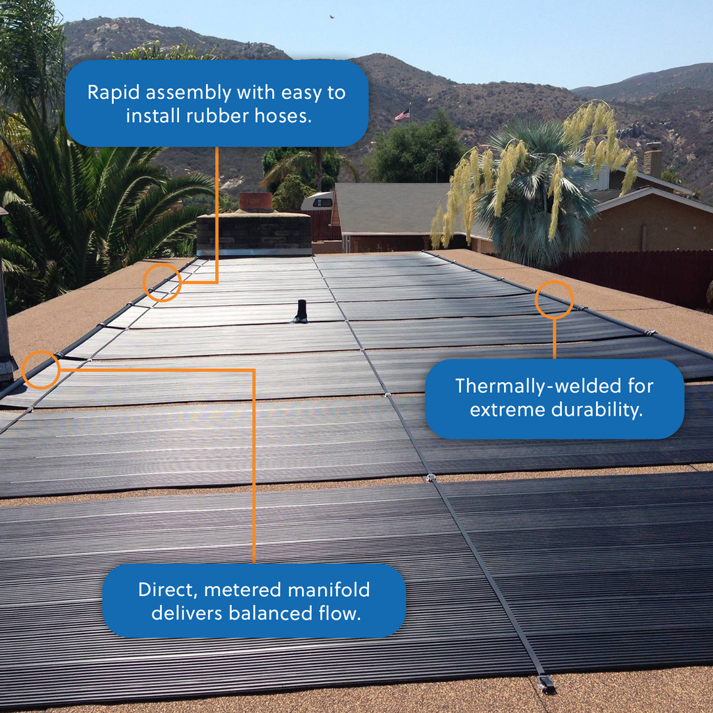 SwimEasy Maximum Performance Solar Pool Heating System DIY Kit – Solar ...