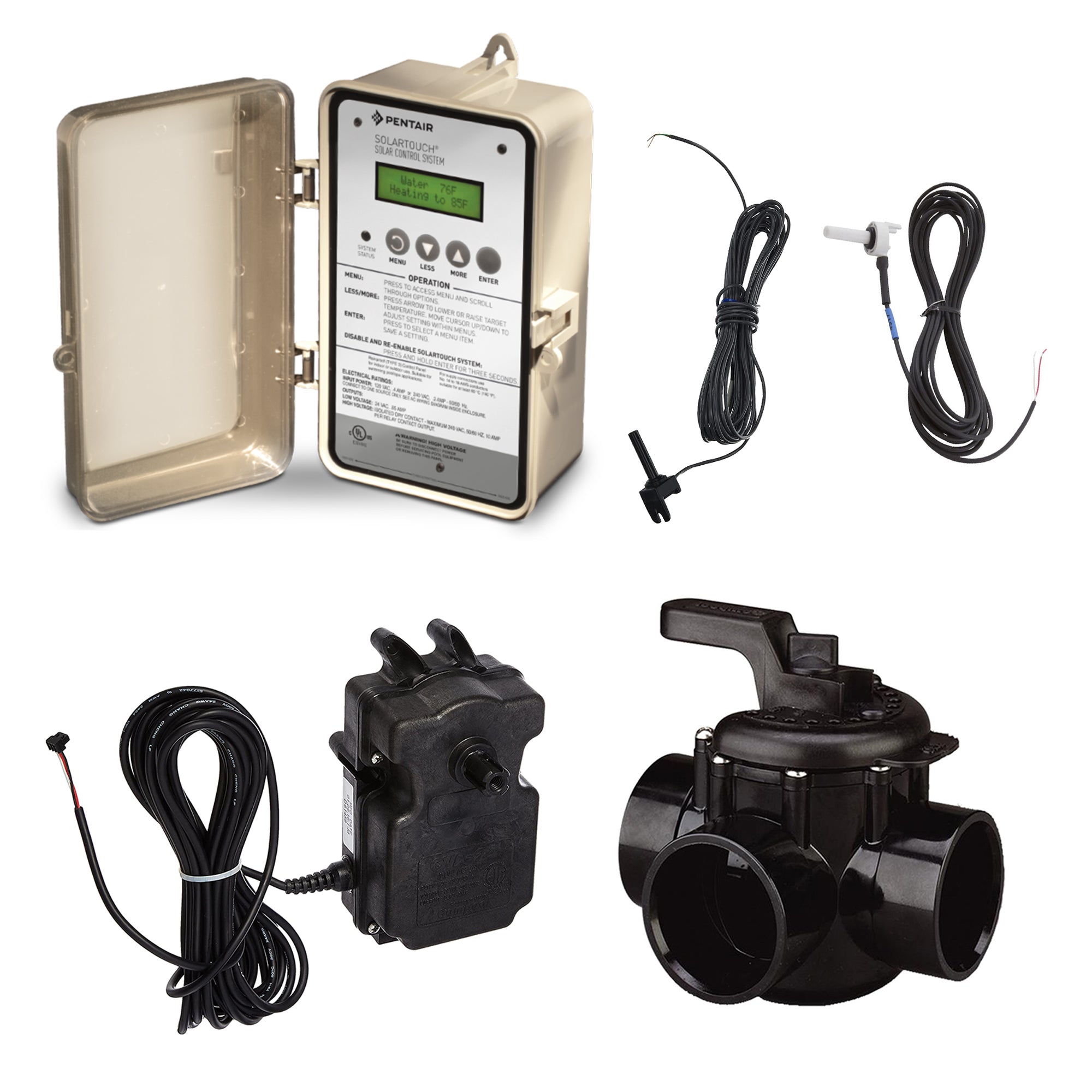 Pentair SolarTouch Digital Solar Control System – Solar Pool Supply